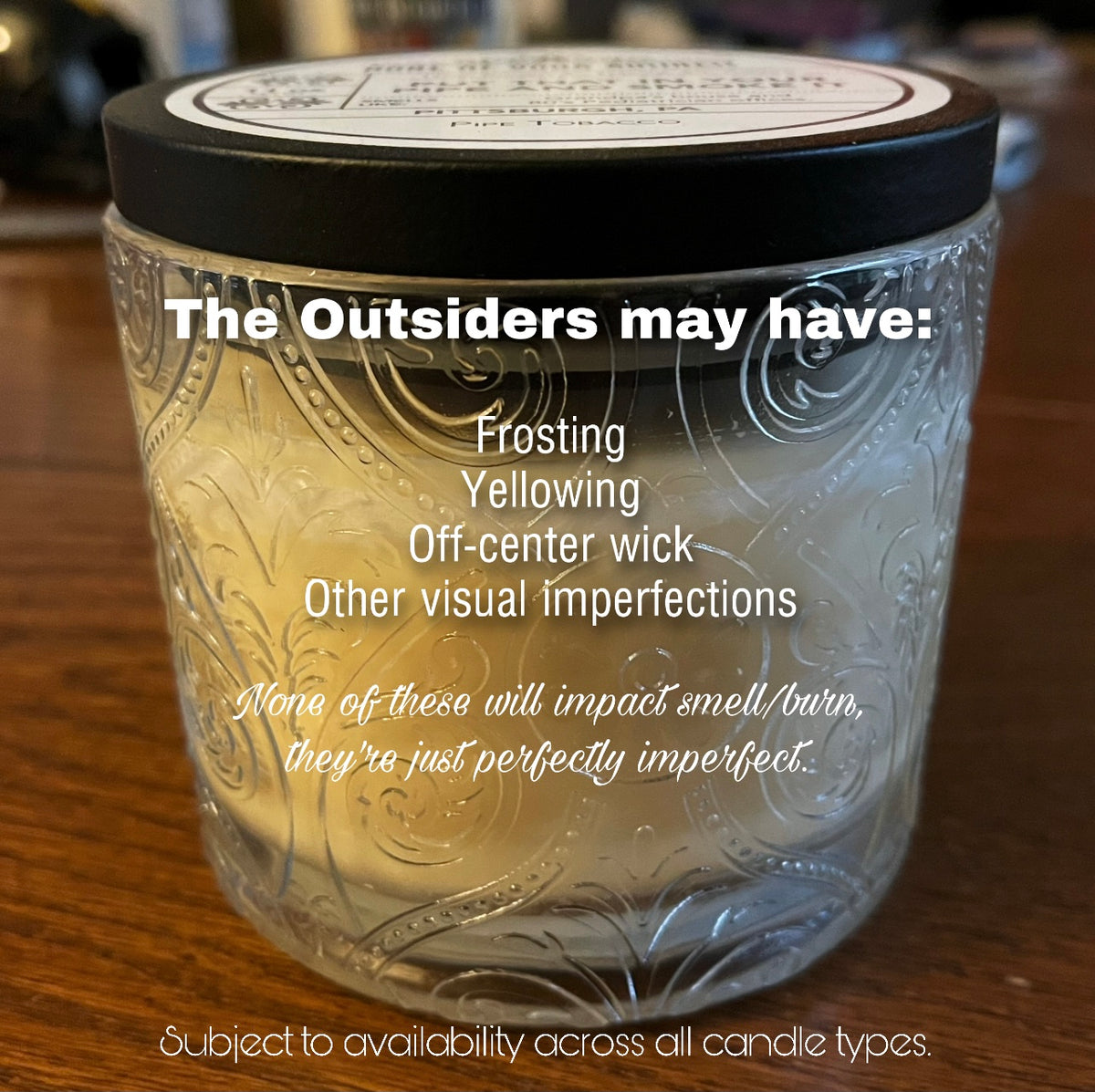 The Outsiders – NOYB Candles